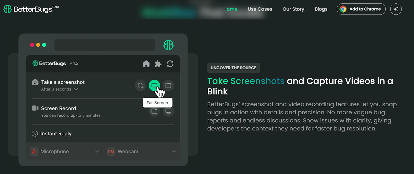 BetterBugs - Screen Recording Tools