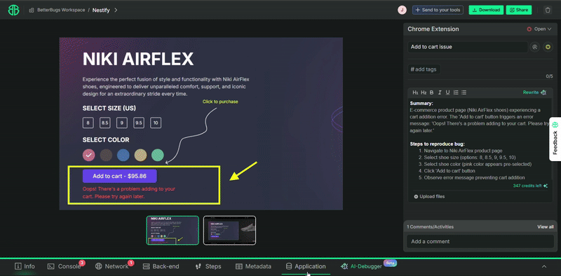 BetterBugs AI Debugger