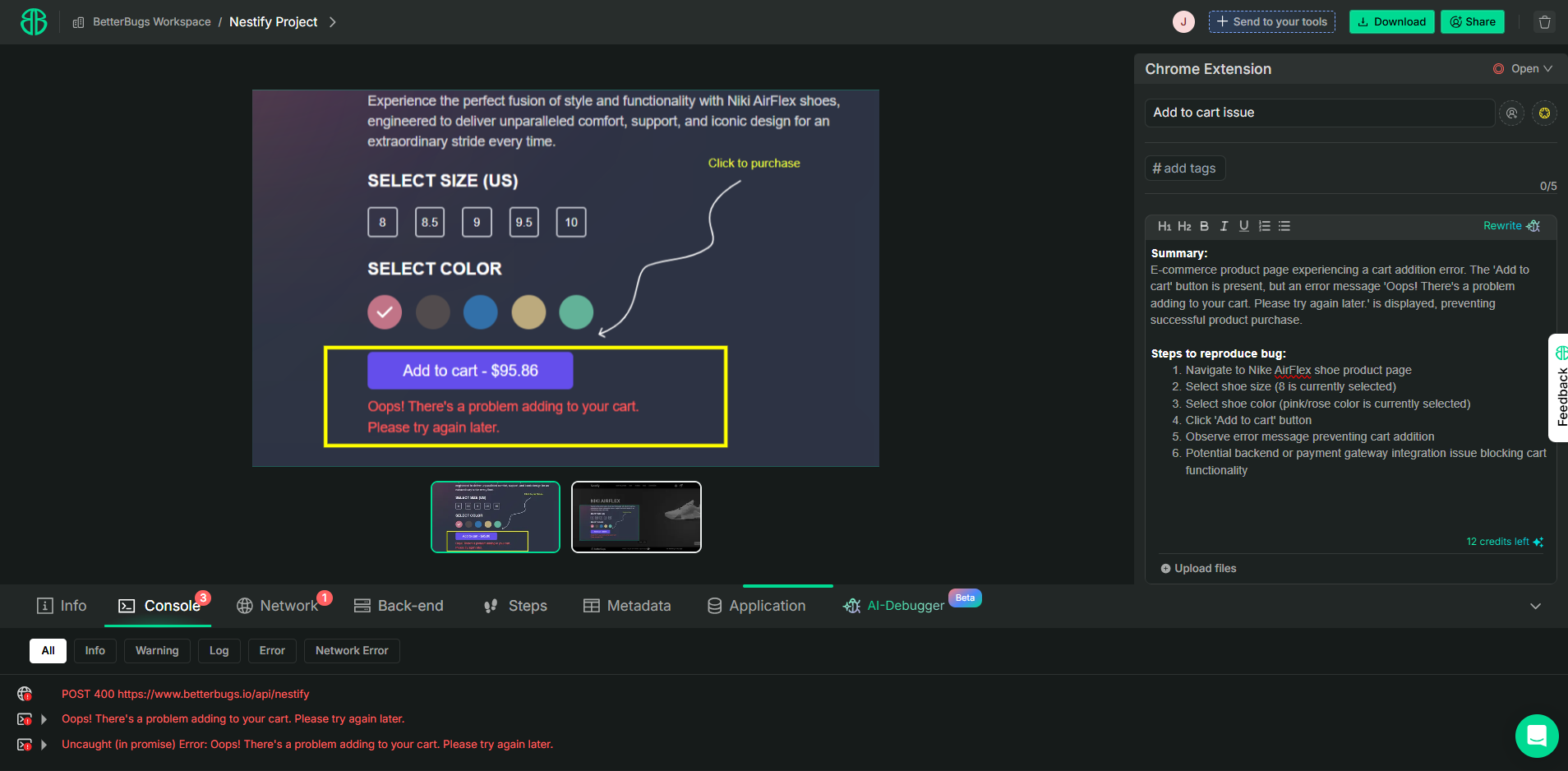 BetterBugs Bug Report Example.png